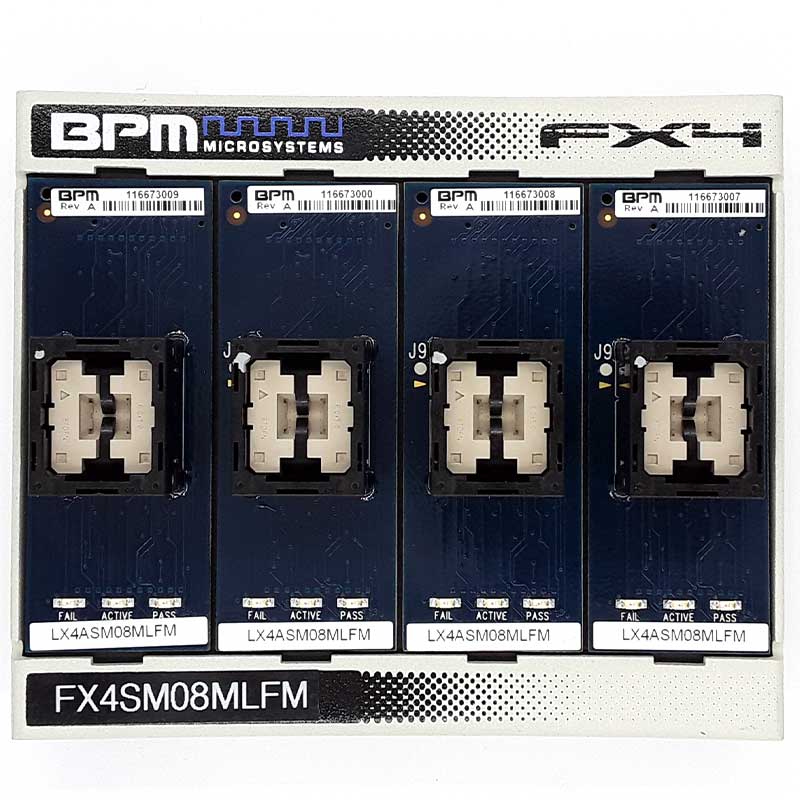 FX4SM08MLFM Socket Module | BPM Microsystems device programming systems for automotive ...