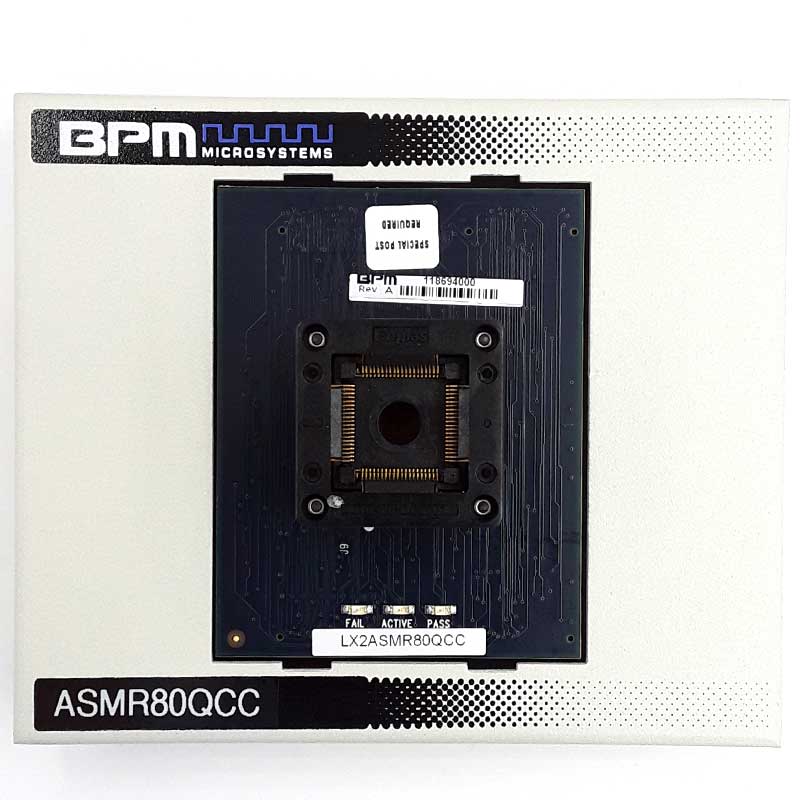 FASMR80QCC Socket Card | BPM Microsystems device programming systems for automotive ...