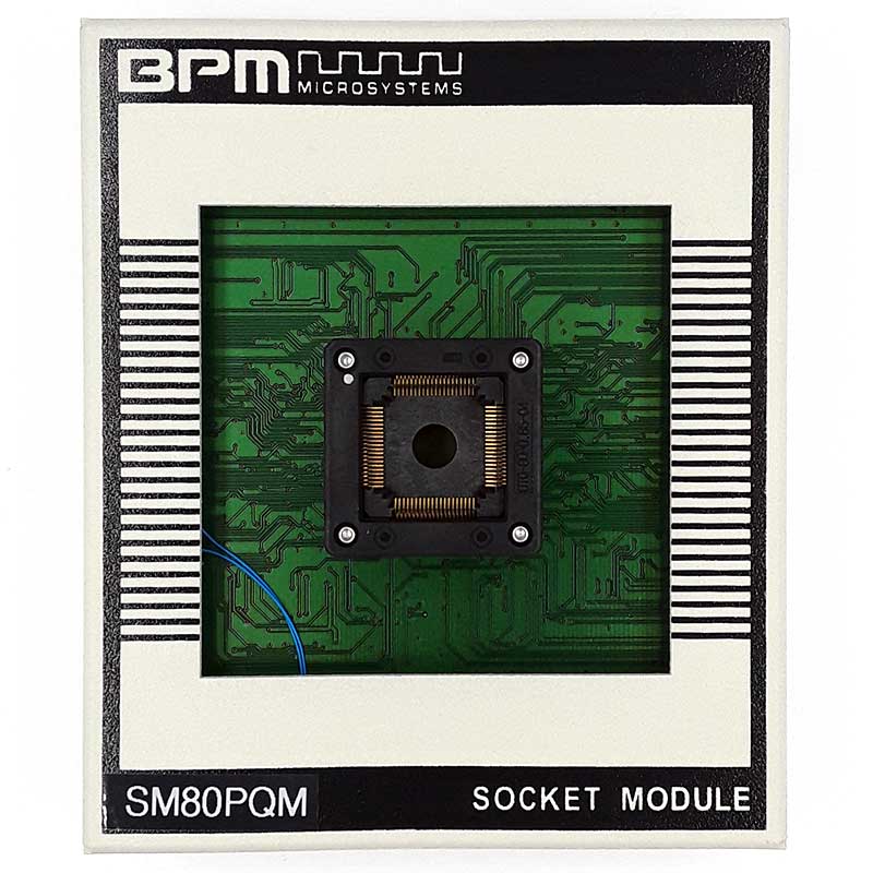 FSM80PQM Socket Module | BPM Microsystems device programming systems for automotive ...