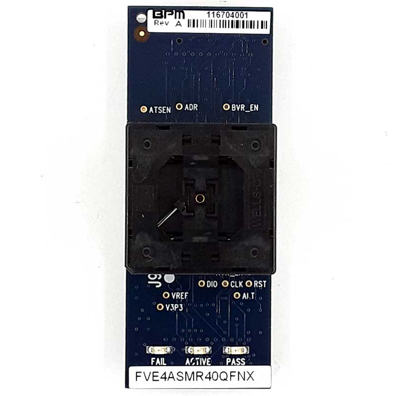 FVE4ASMR40QFNX Socket Cards | BPM Microsystems device programming ...