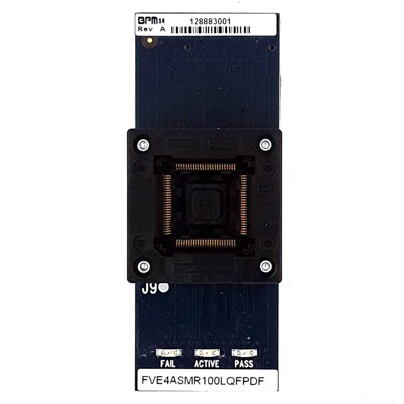 FVE4ASMR100LQFPDF Socket Cards | BPM Microsystems device programming ...